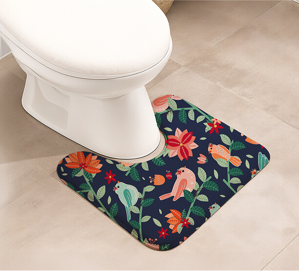 Create Custom Bath Mats Online – Non-slip Backing